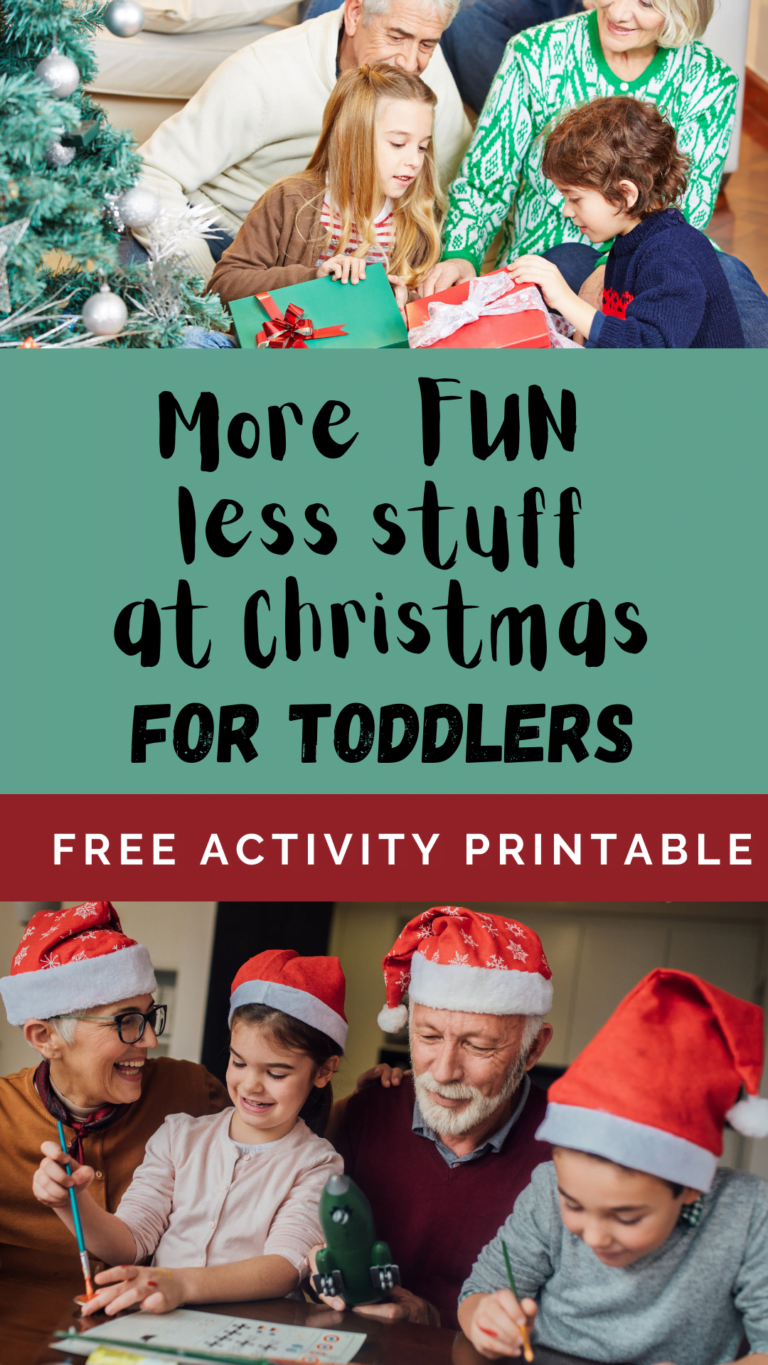 Easy Toddler Christmas Activities - Minimalist Christmas - Simply ...