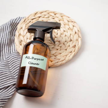 Homemade Natural All Purpose Cleaner
