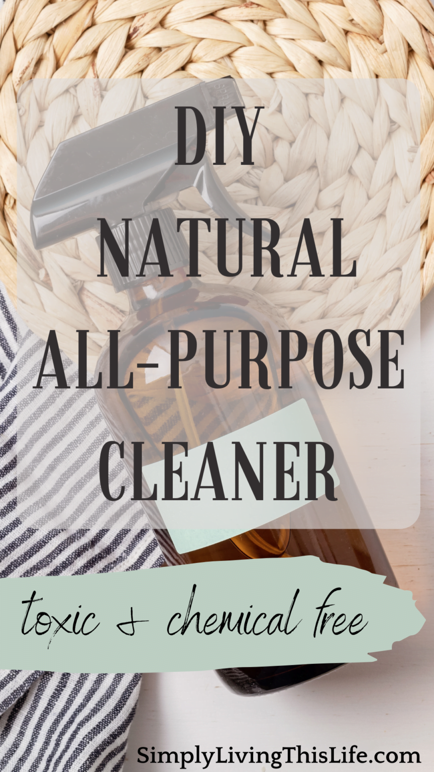 Homemade Natural All Purpose Cleaner