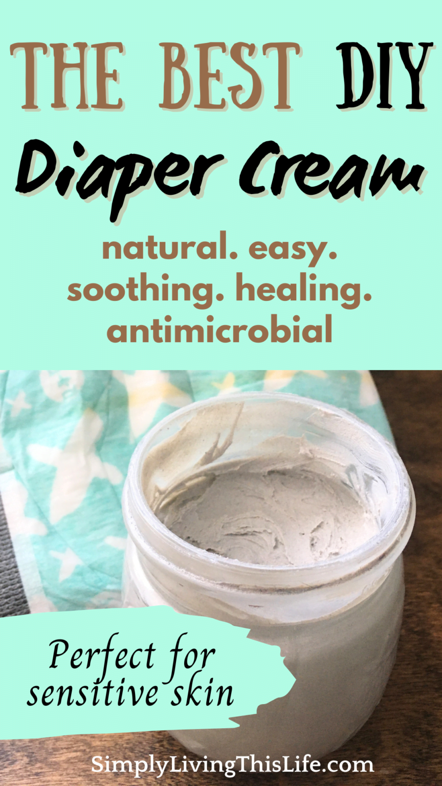 The Best Homemade Natural Baby Bum Cream for Diaper Rashes